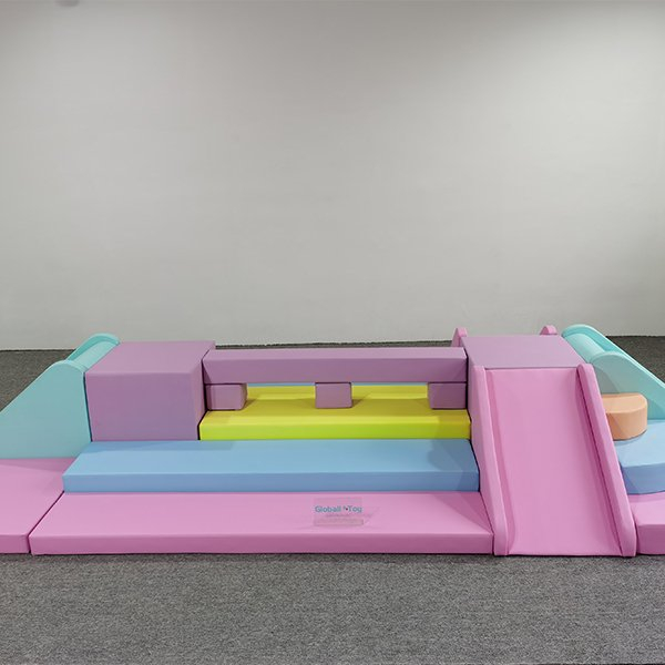 Mint Green, Strawberry & Pastel Soft Play Sets – Indoor Play Cubes ...